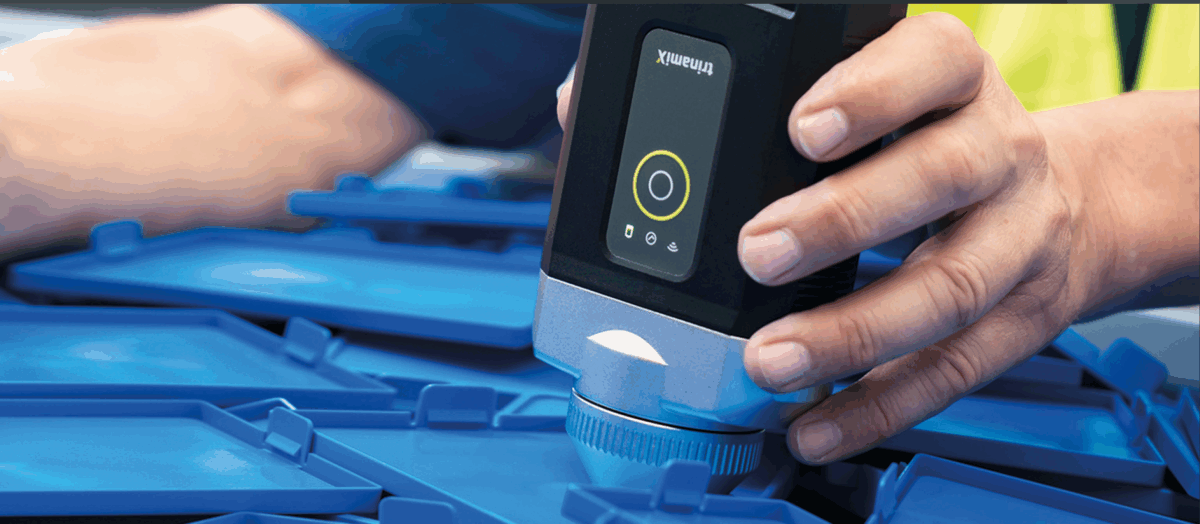 Portable Plastic Analyzer for Sorting & QA – trinamiX PAL One